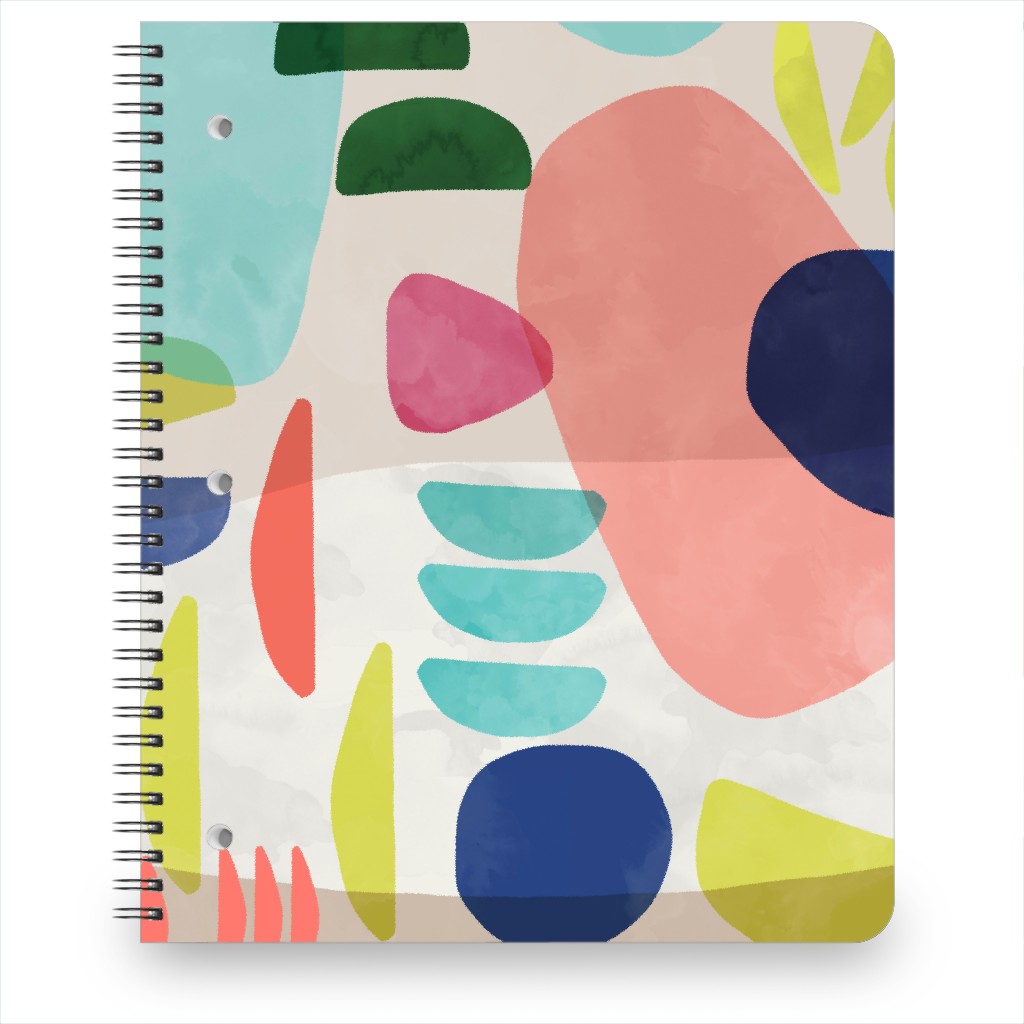 Organic Bold Shapes - Multi Notebook | Shutterfly