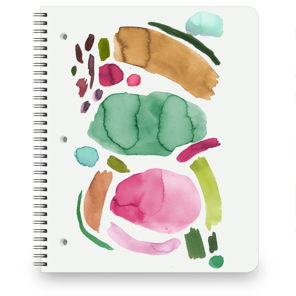 Minimal Watercolor Abstract - Multi Notebook | Shutterfly