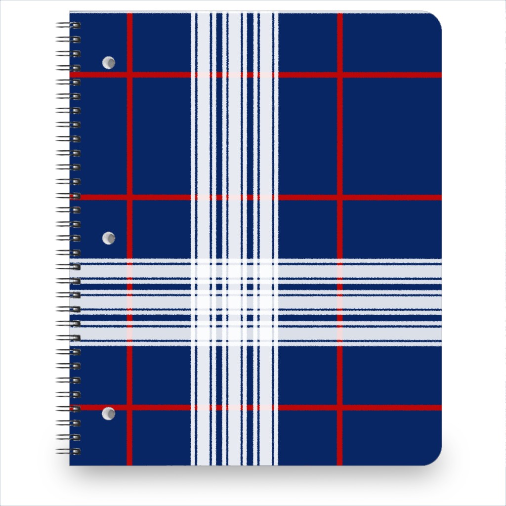Myrtle Beach Tartan - Multi Notebook | Shutterfly