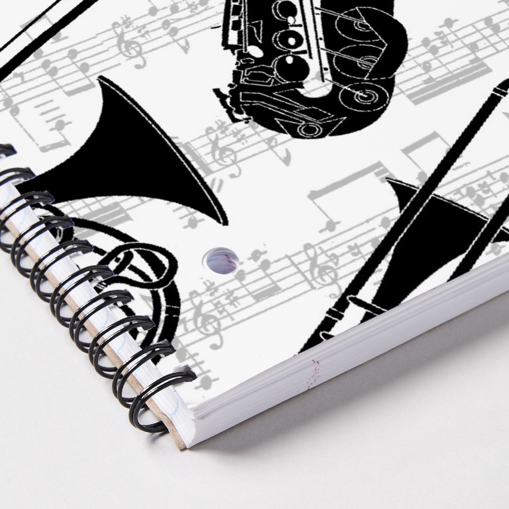 Musical Instruments Notebook | Shutterfly