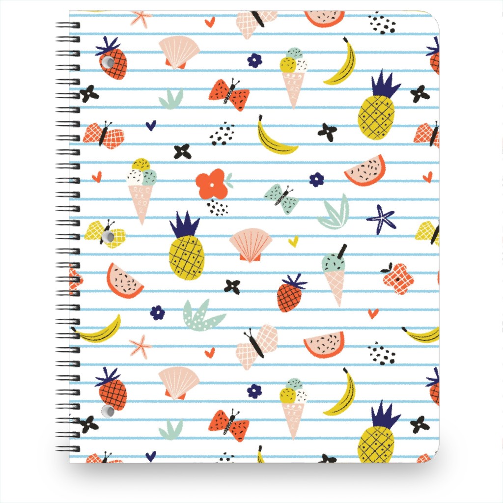 Summer Loving Stripe - Multi Notebook | Shutterfly