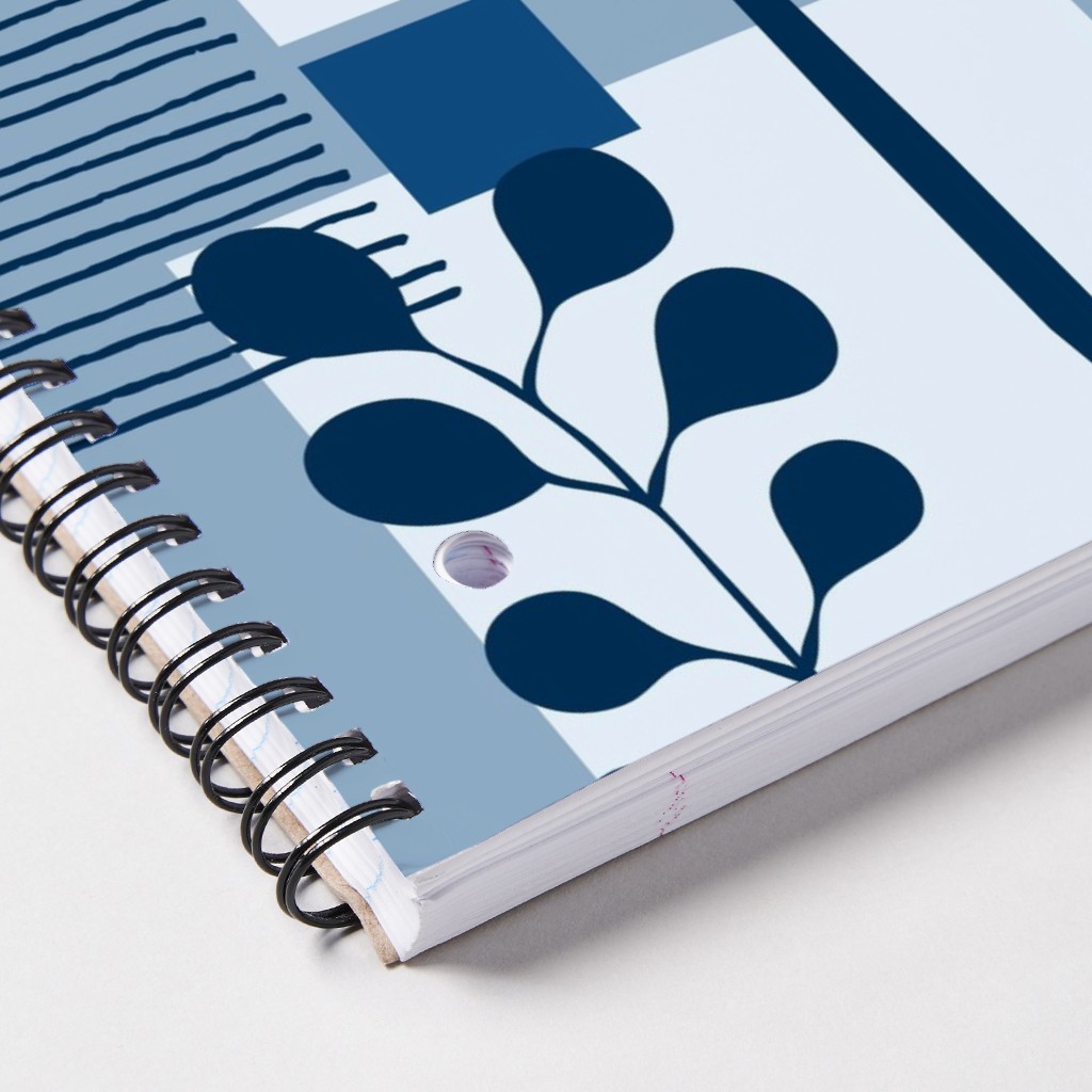 Squared Sea - Blue Notebook | Shutterfly