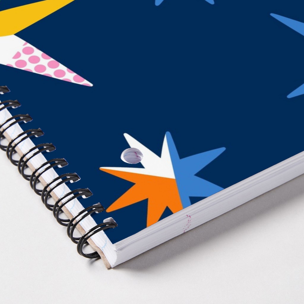 Modern Starry Sky - Blue Notebook | Shutterfly