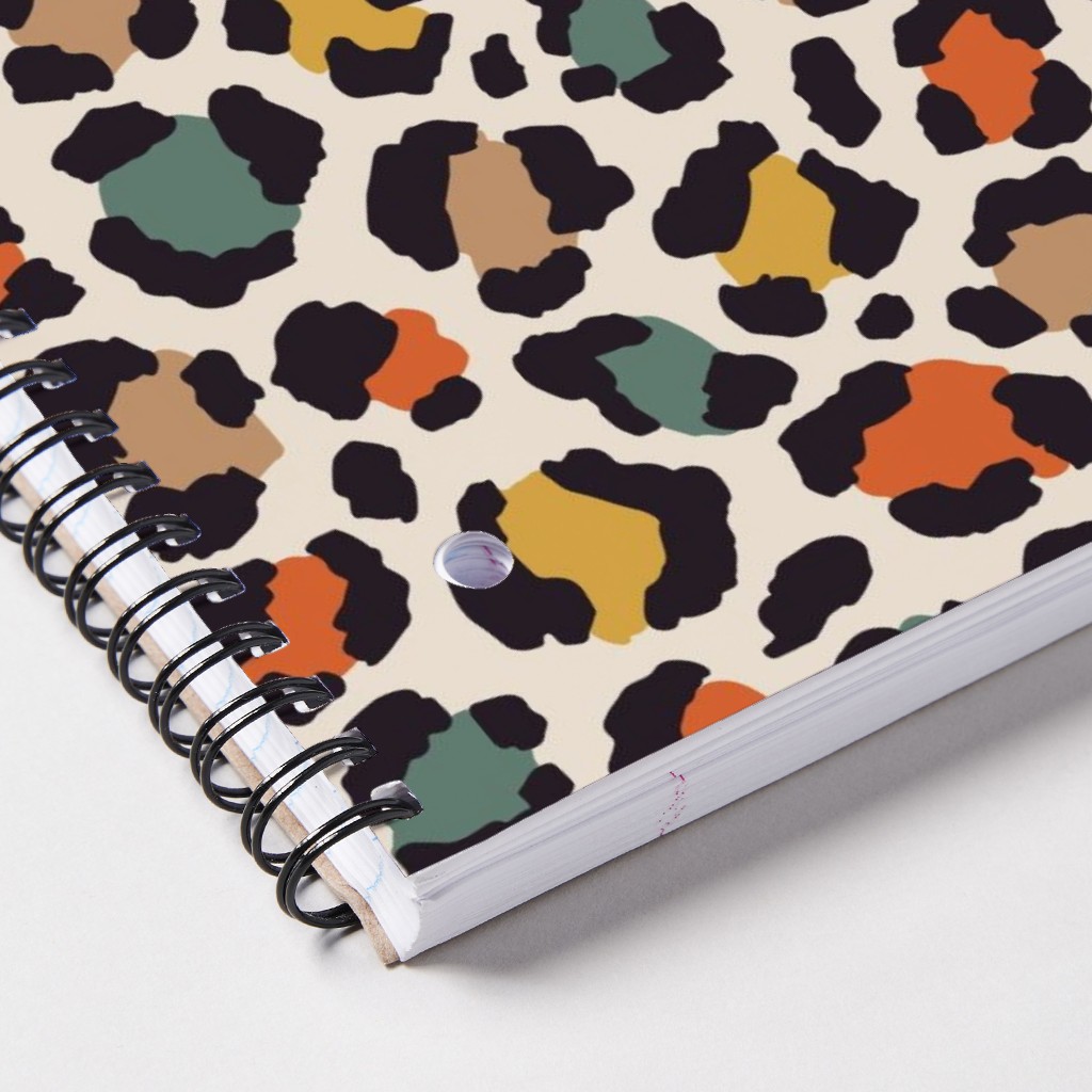 Colored Leopard Print - Mulit Notebook | Shutterfly