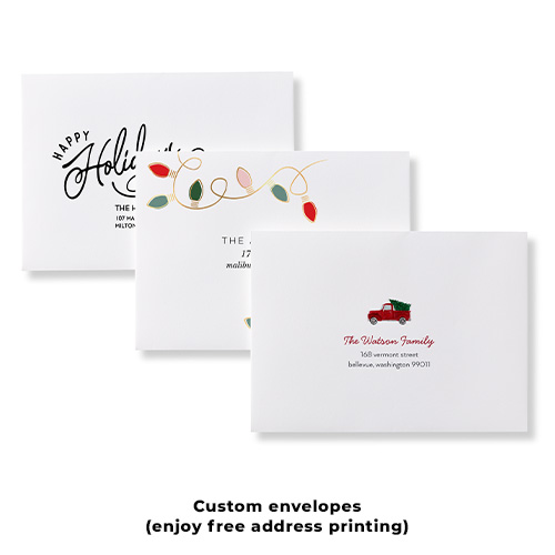 Script Border 5x7 Stationery Card by Yours Truly | Shutterfly