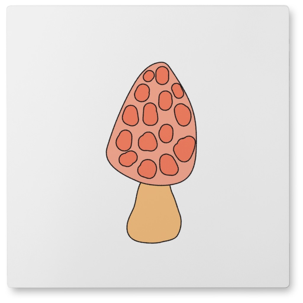 Tall Mushroom Photo Tile | Shutterfly