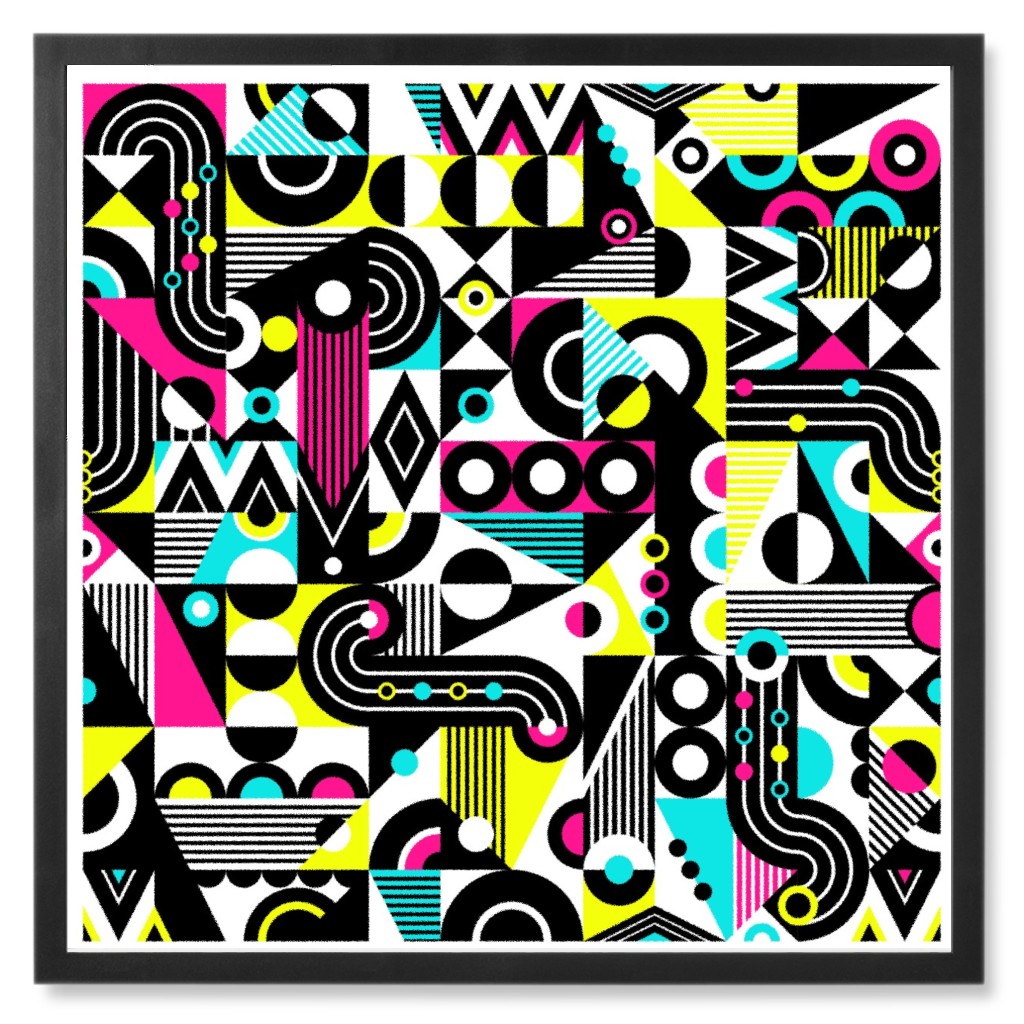 Jumbled Geometric Photo Tile | Shutterfly