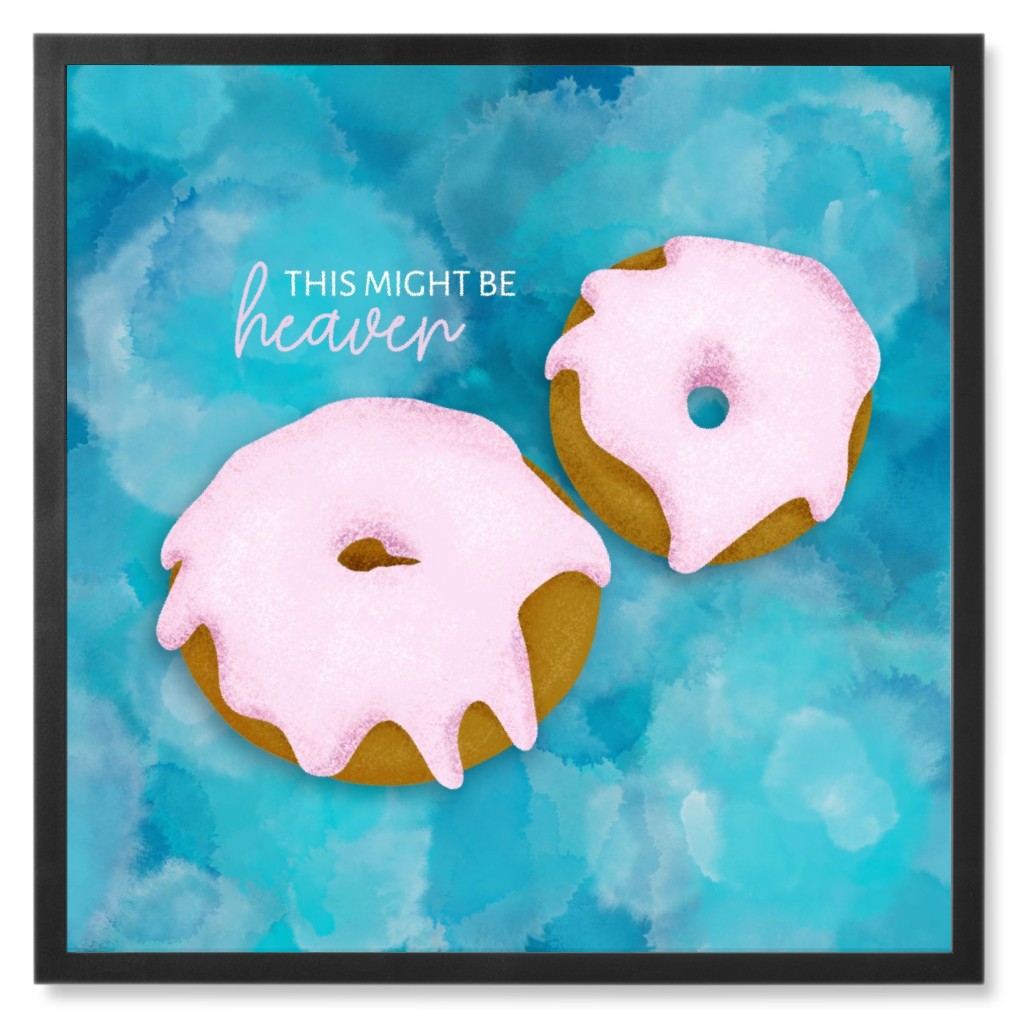 This Might Be Heaven Donuts - Blue Photo Tile | Shutterfly