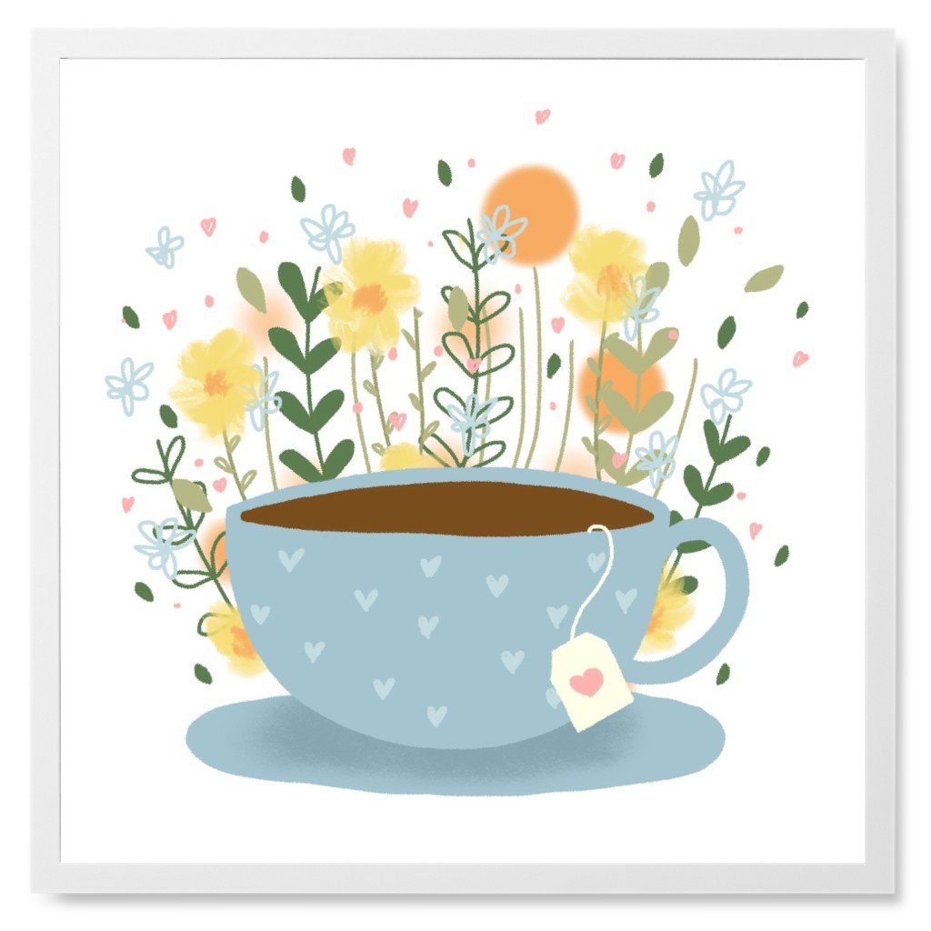 Teacup With Flowers - Multi Photo Tile | Shutterfly