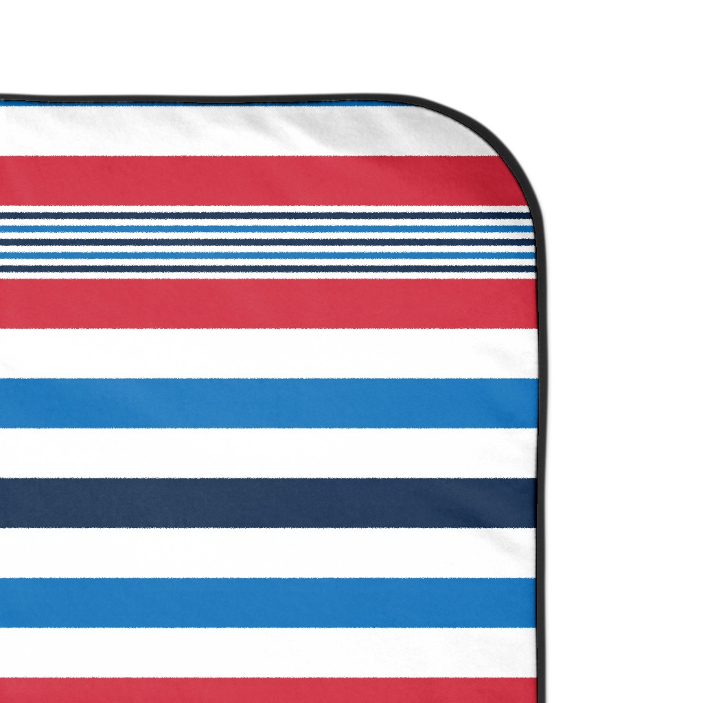 Horizontal Stripes Red White and Blue Picnic Blanket Shutterfly