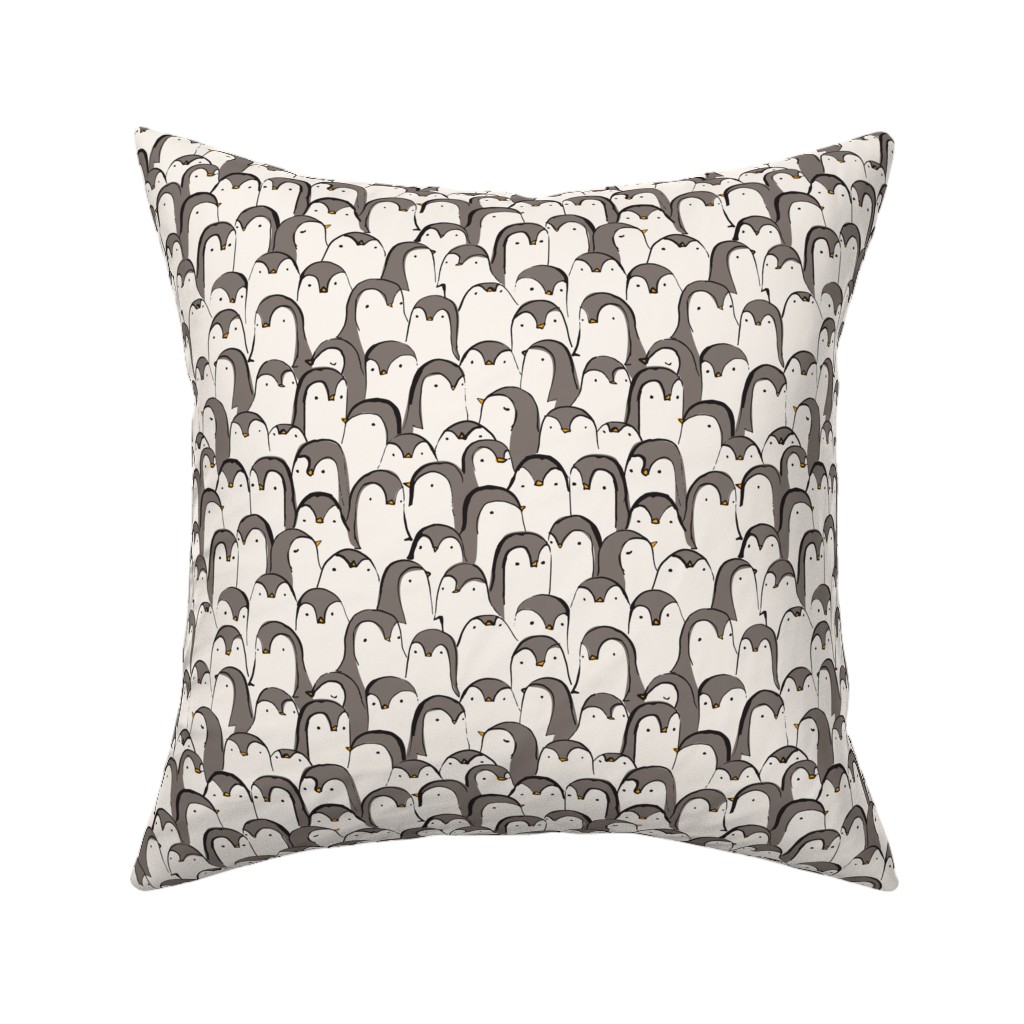 Penguin Huddle Pillow | Shutterfly