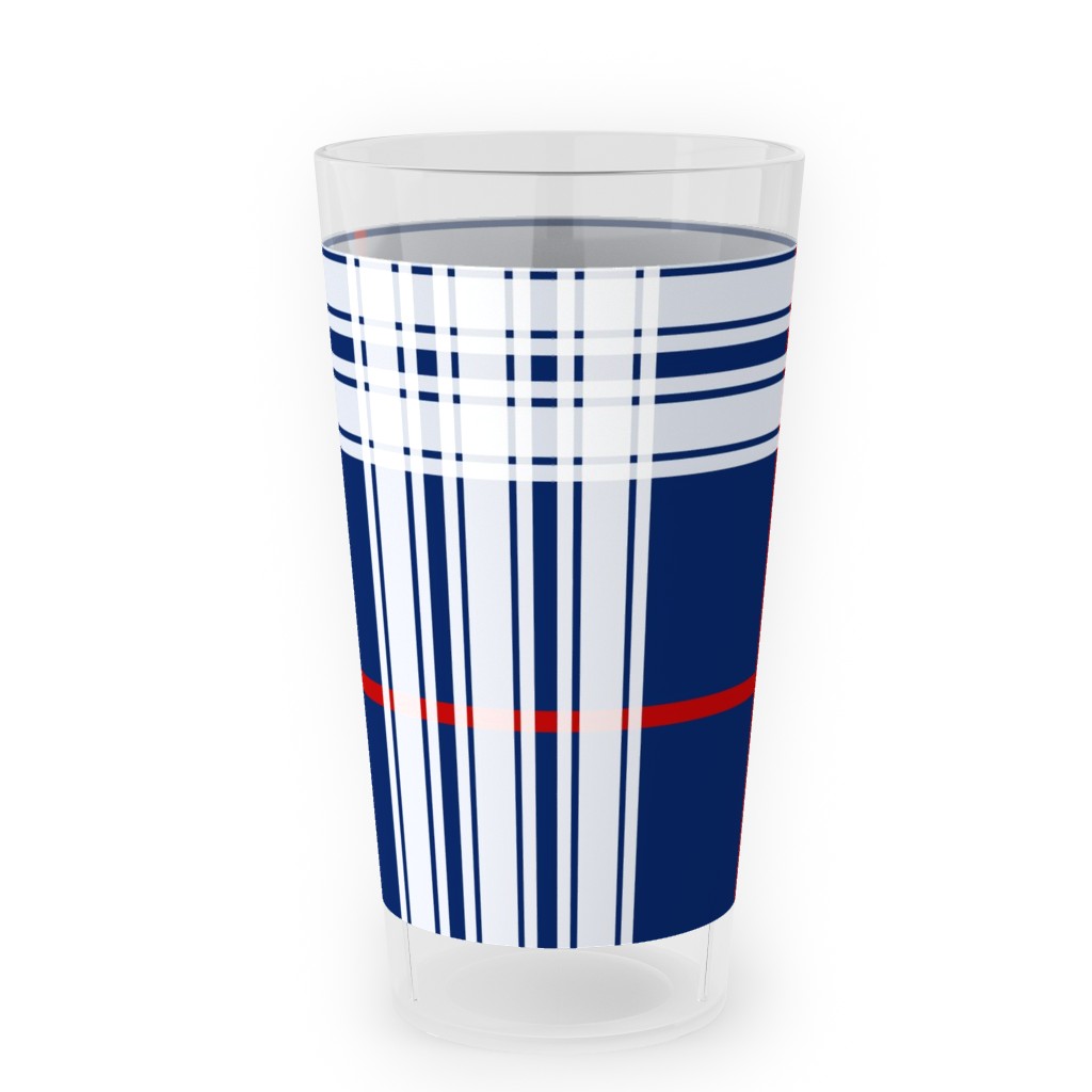 Myrtle Beach Tartan - Multi Outdoor Pint Glass | Shutterfly