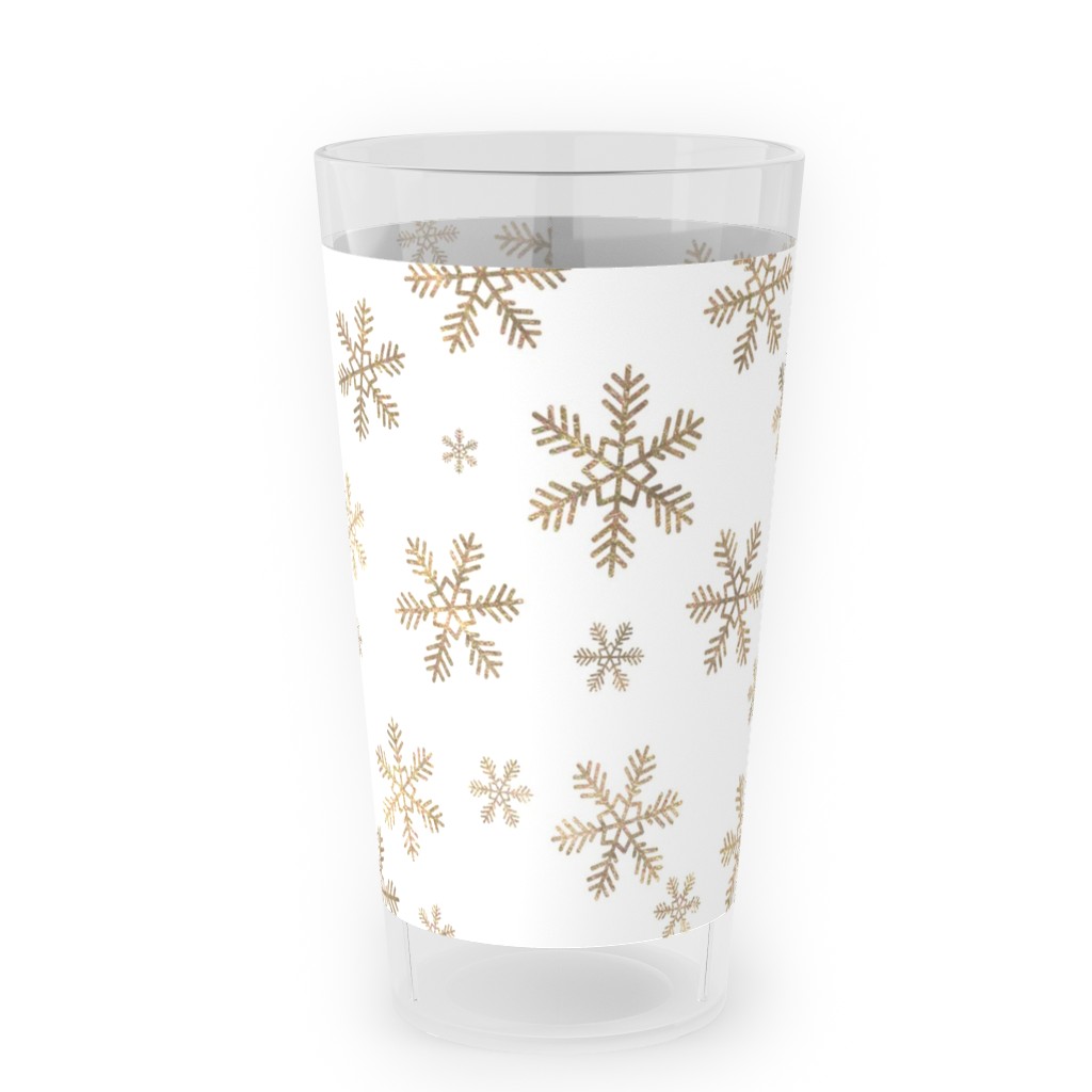 Constellations - White Stars on Navy Outdoor Pint Glass | Shutterfly