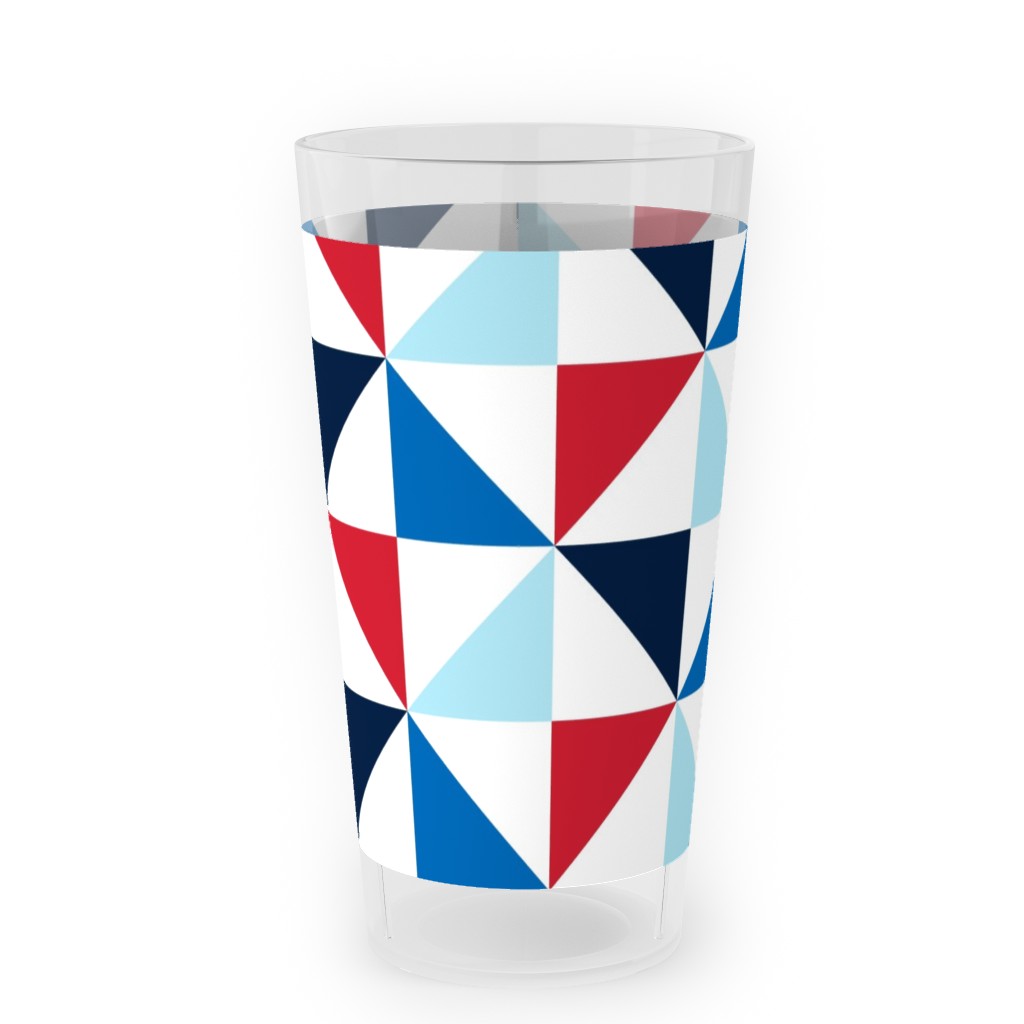 Pinwheels - Multi Outdoor Pint Glass | Shutterfly