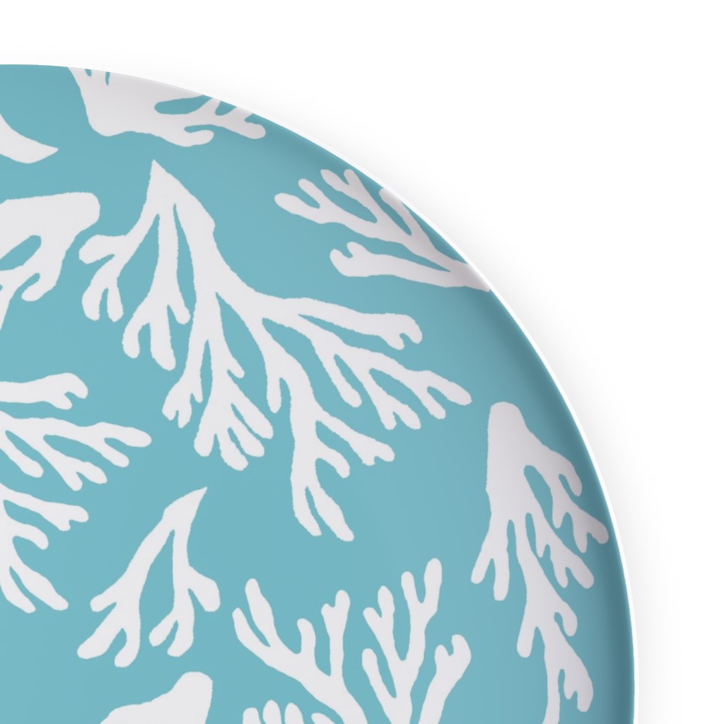 Coral - Turquoise Plates | Shutterfly