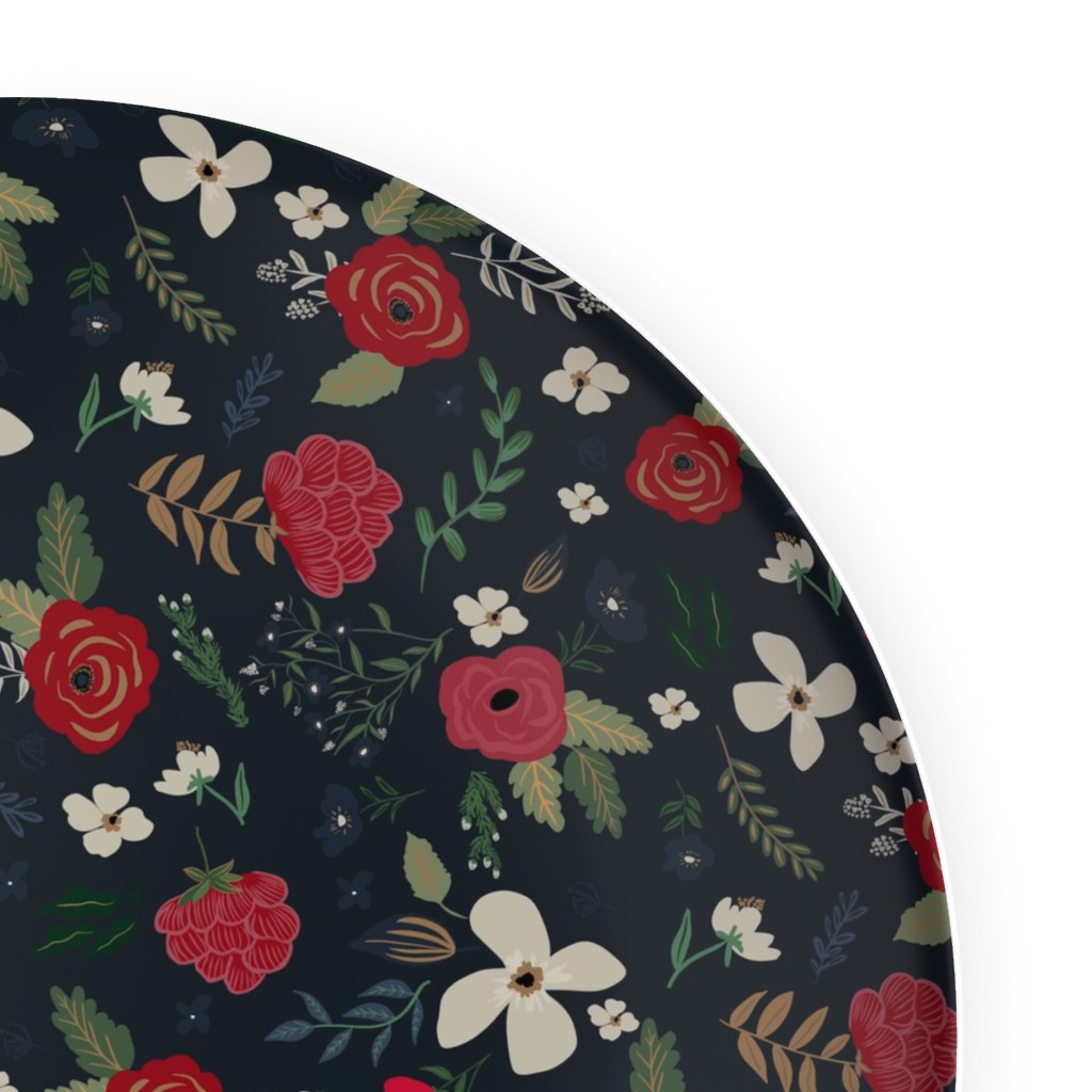 Fancy Winter - Navy Background Plates | Shutterfly