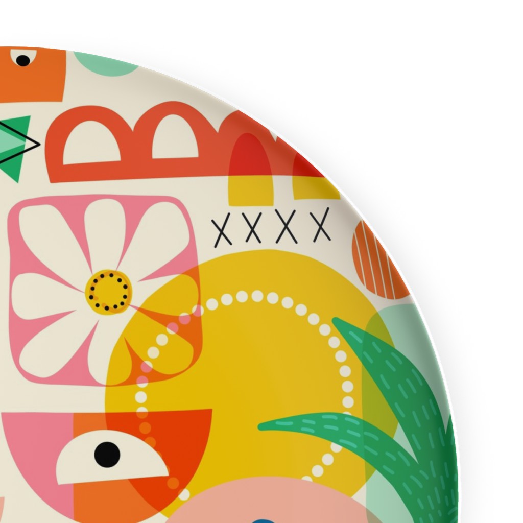 Abstract Shapes Fun Collage - Multi Plates | Shutterfly