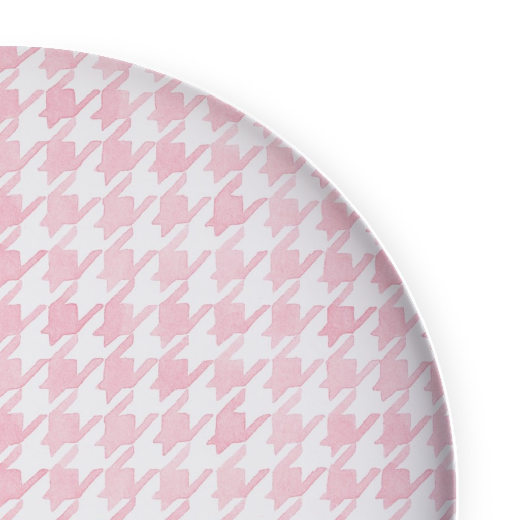 Happy Houndstooth Plates | Shutterfly