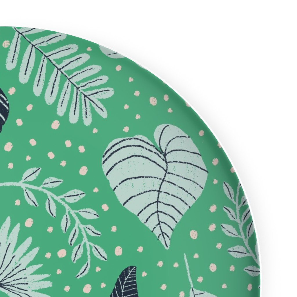 Leafy Jungle - Green Plates | Shutterfly