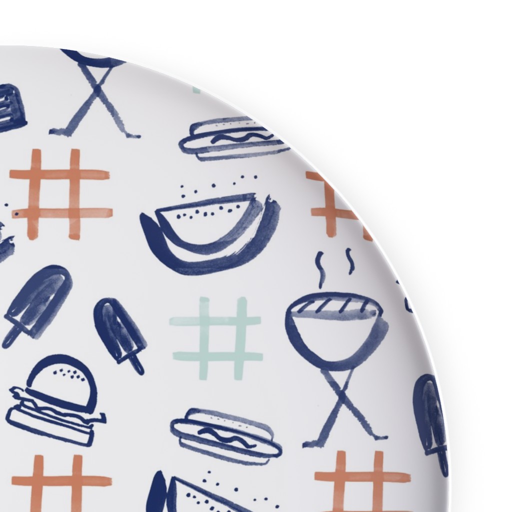 Summer Cookout Plates | Shutterfly
