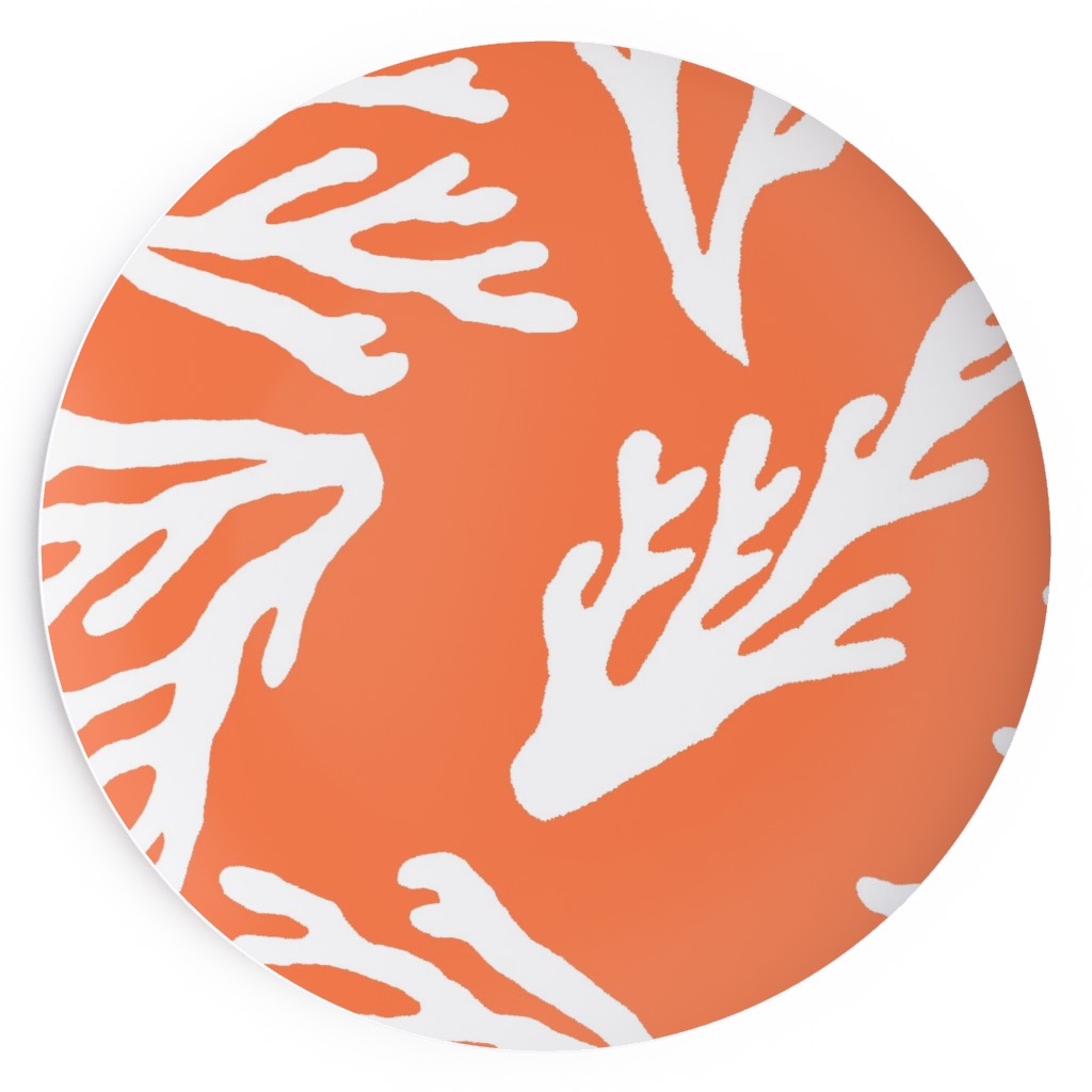Coral - in Coral Salad Plate | Shutterfly