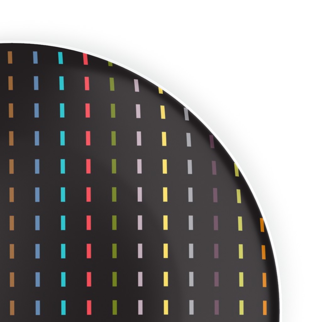 Soda Nation Stripes - Dark Multi Salad Plate | Shutterfly