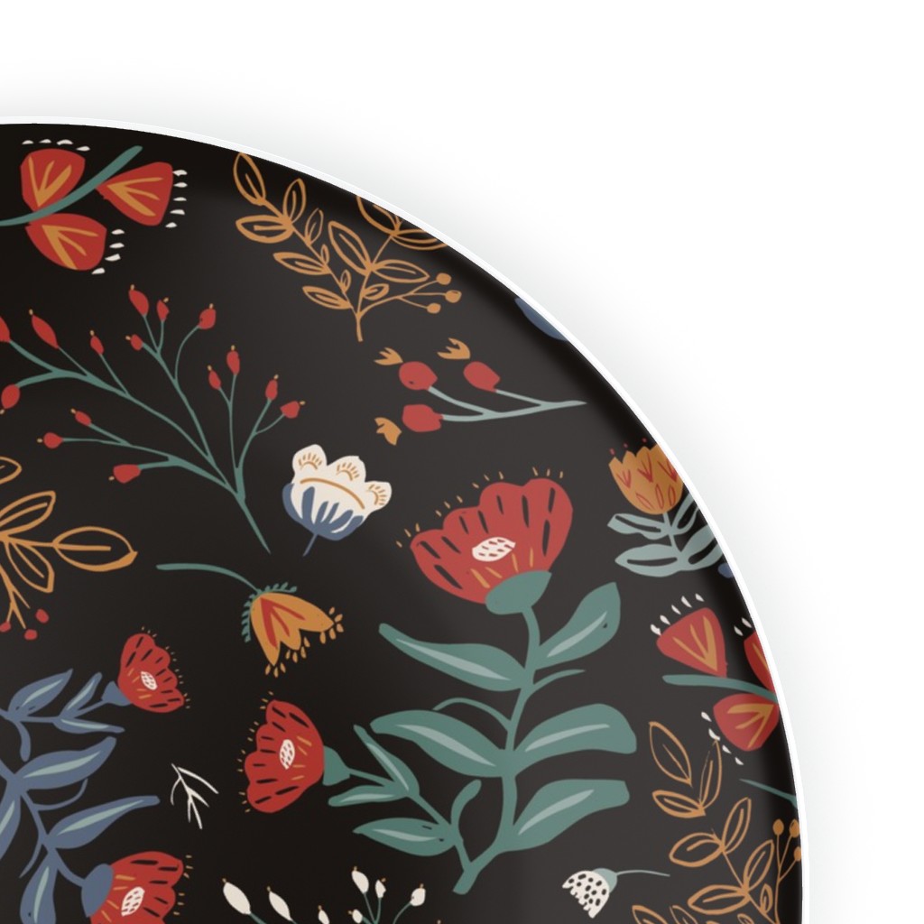 Midnight Garden Salad Plate | Shutterfly