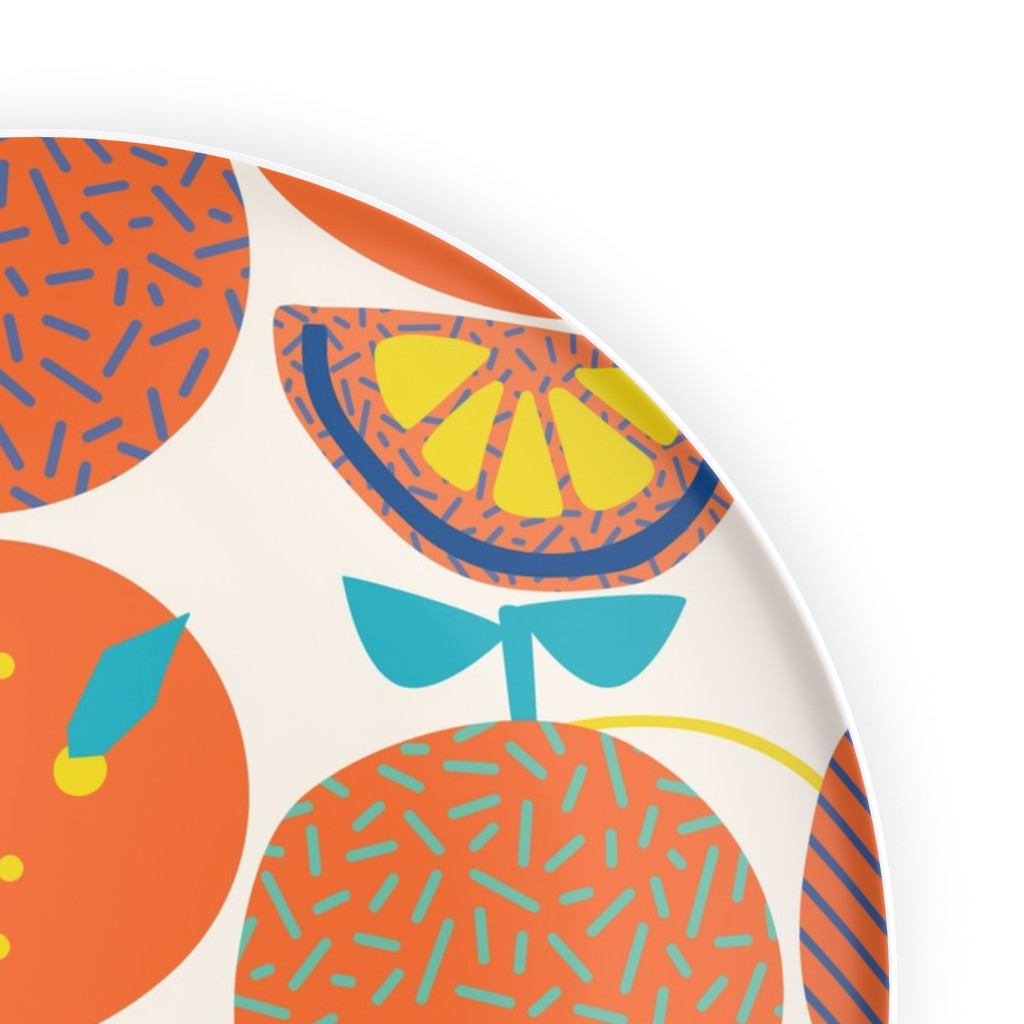 Fresh Orange - Orange Salad Plate | Shutterfly