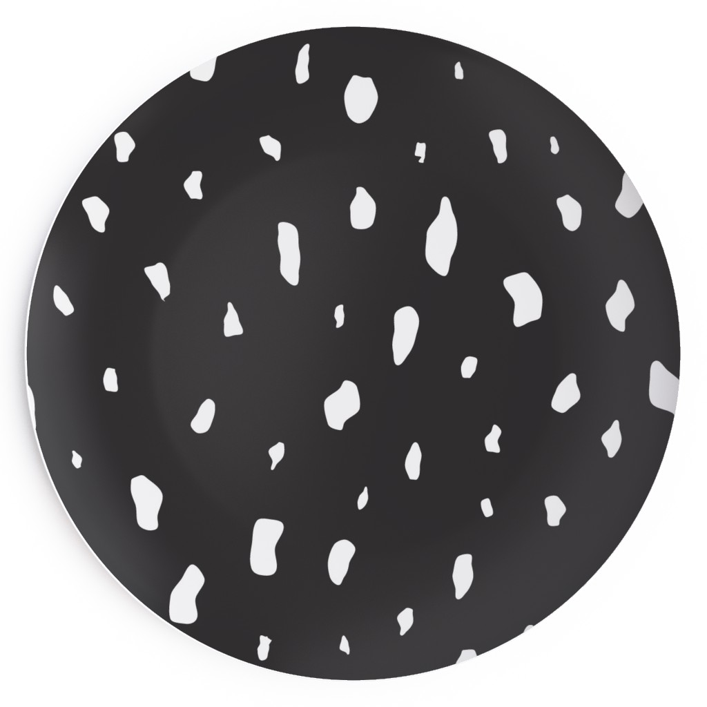 Chipped - Black and White Salad Plate | Shutterfly