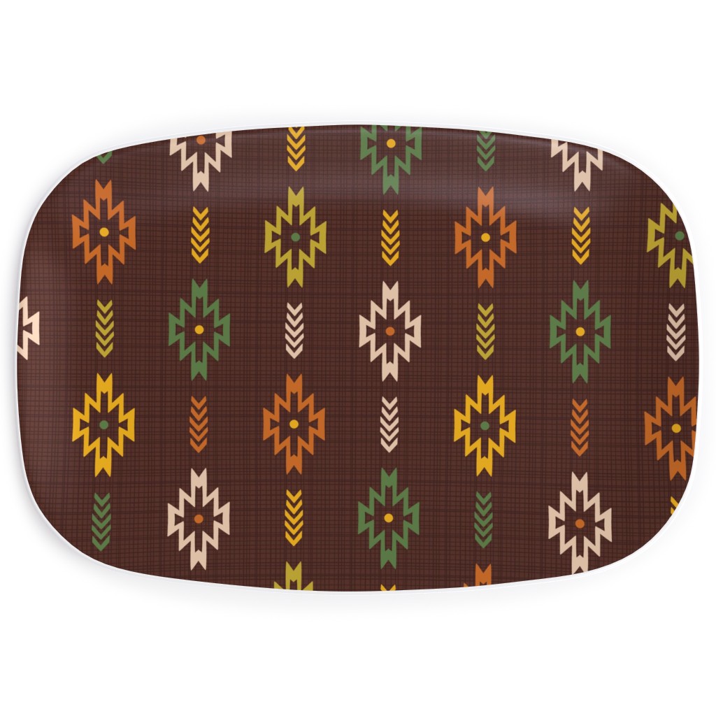 the Wild West Geometric - Multi Serving Platter | Shutterfly