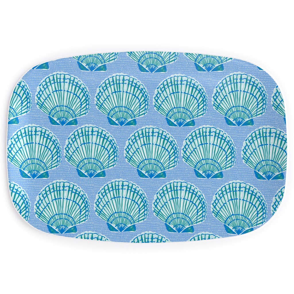 Clams - Blue Serving Platter | Shutterfly