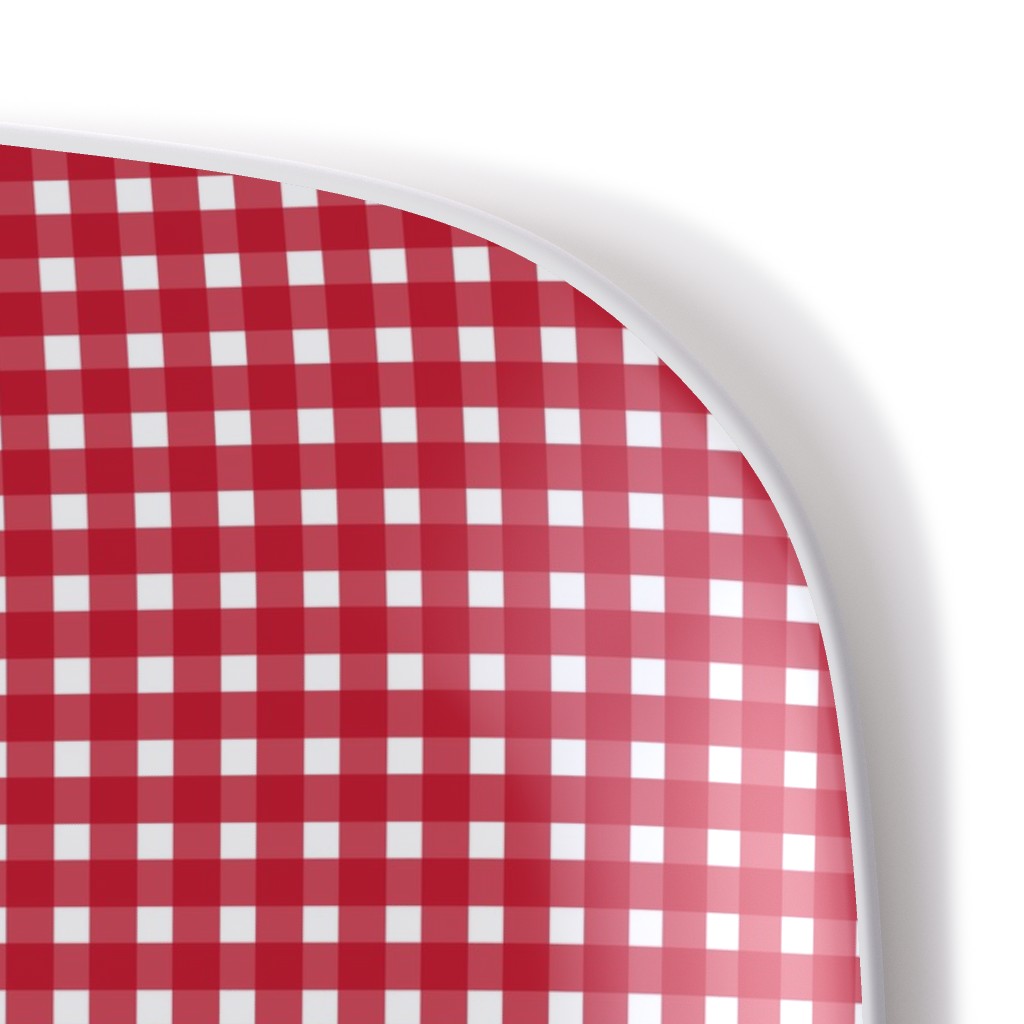 Classic Gingham - Red Serving Platter | Shutterfly