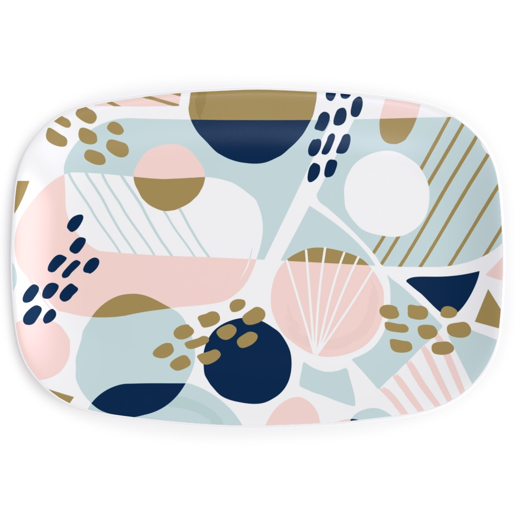 Sun Burst Abstract Serving Platter | Shutterfly