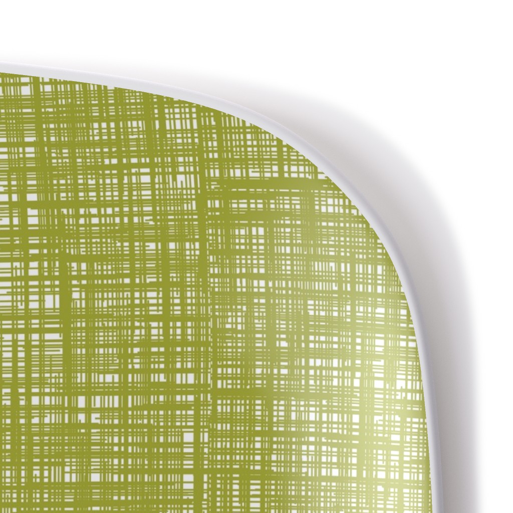 Linen Hatch Texture - Green Serving Platter | Shutterfly