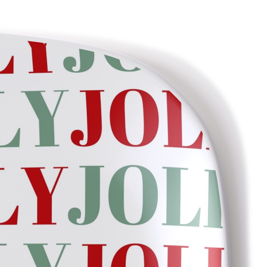 Jolly Print - Red and Green Serving Platter | Shutterfly