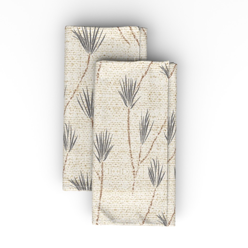 Earthen Palm - Neutral Cloth Napkin | Shutterfly