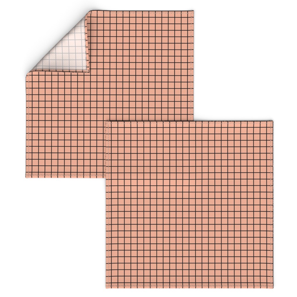 Square Grid Cloth Napkin | Shutterfly