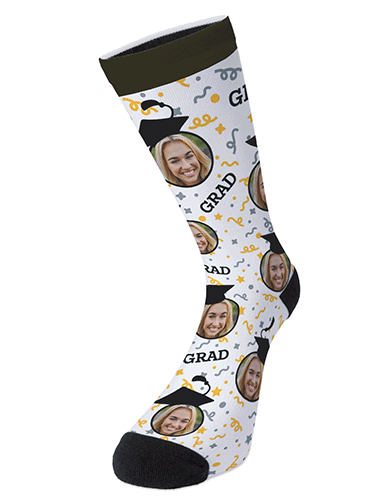 Floating Grad Custom Socks by Shutterfly | Shutterfly