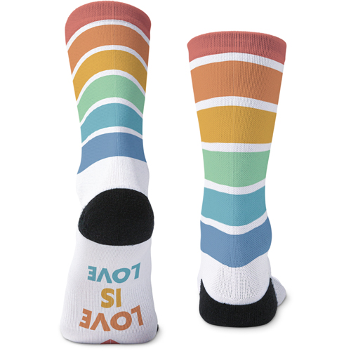 Varsity Pride Custom Socks by Shutterfly | Shutterfly