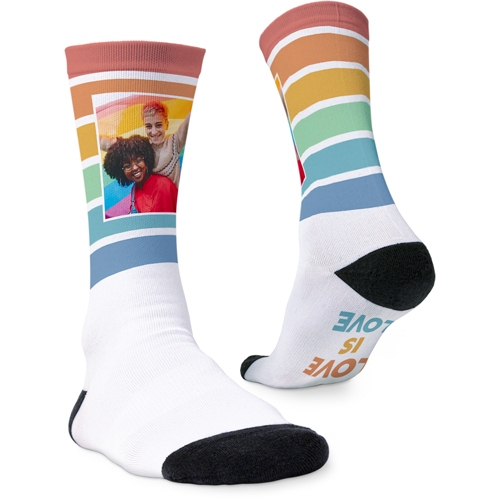Varsity Pride Custom Socks by Shutterfly | Shutterfly