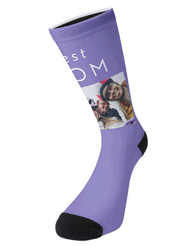 Gallery of One Portrait Custom Socks by Shutterfly | Shutterfly