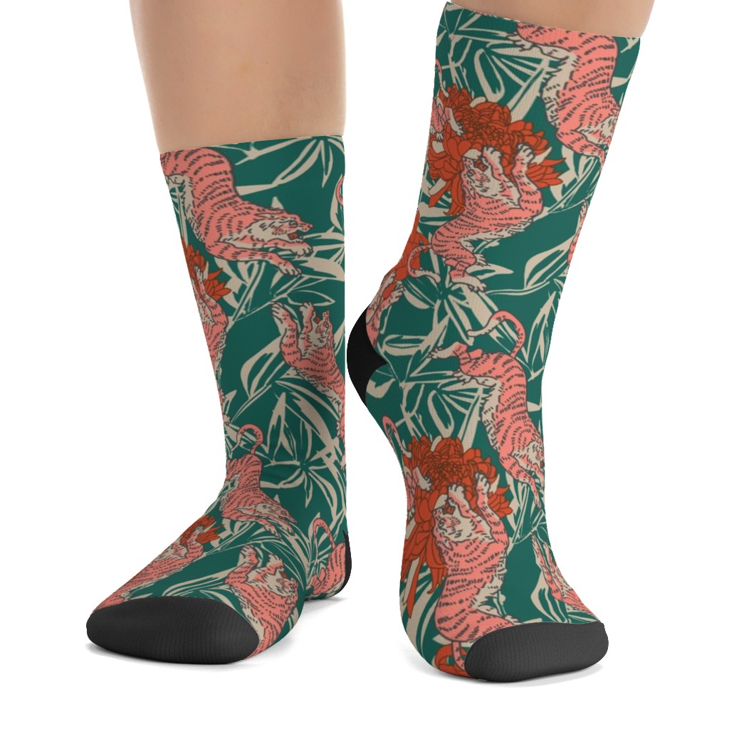 Bengal Kuma Tiger - Multi Custom Socks | Shutterfly