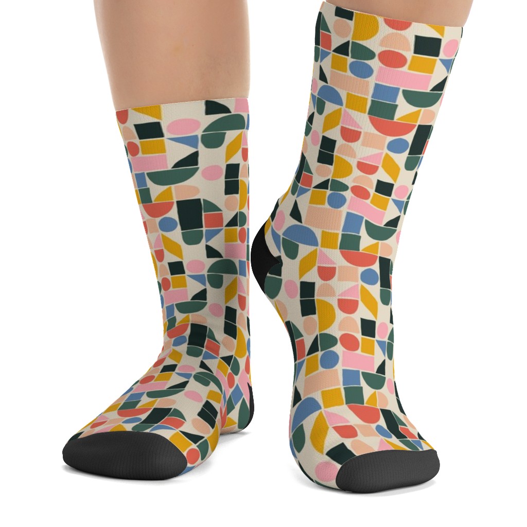 the Dog Ate My Ruler - Multi Custom Socks | Shutterfly