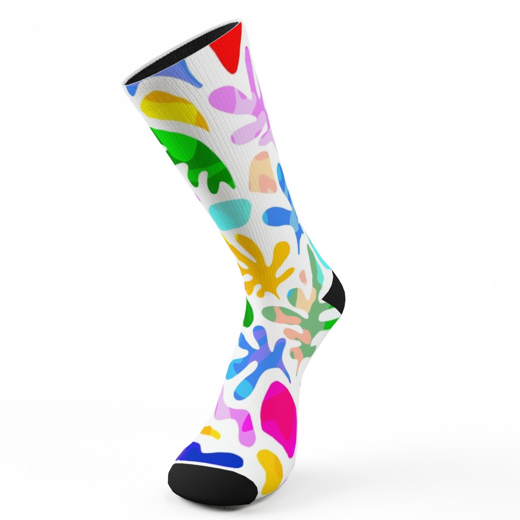 Summer Nature Love Matisse Style - Multi Custom Socks | Shutterfly