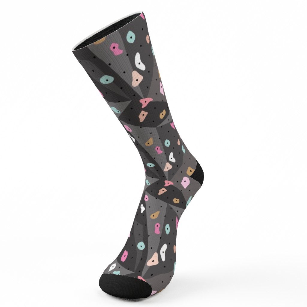 Climbing Lovers Bouldering Custom Socks | Shutterfly