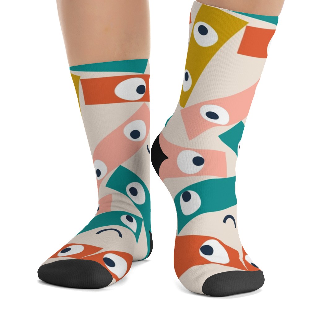 All the Feels - Multi Custom Socks | Shutterfly