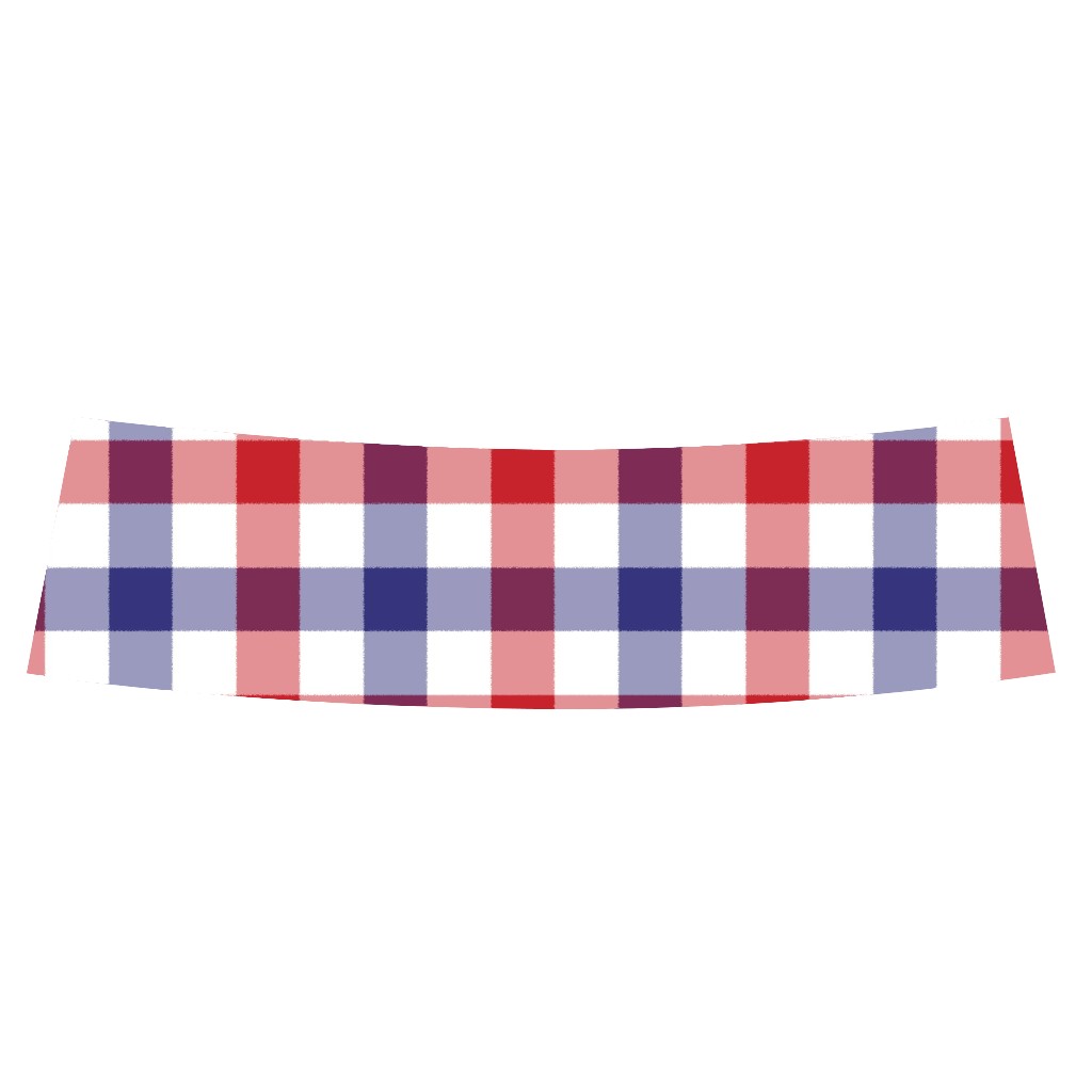 Red White and Blue Gingham Checks Stainless Steel Travel Tumbler ...
