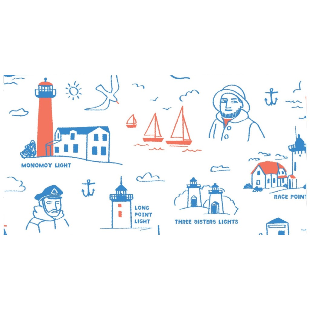 Cape Cod- Blue Stainless Steel Wide Mouth Water Bottle | Shutterfly