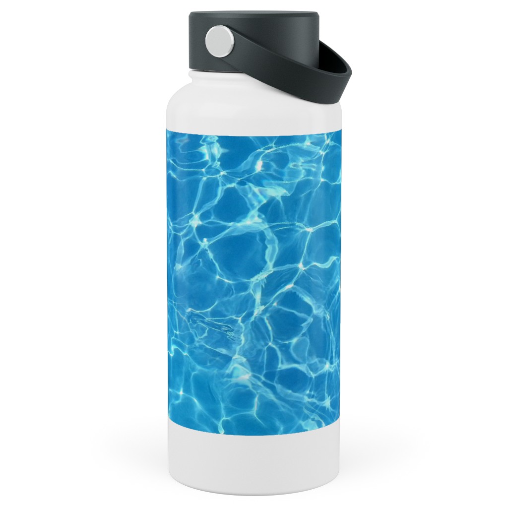 Osc Aqua Camo Stainless Steel Wide Mouth Water Bottle | Shutterfly