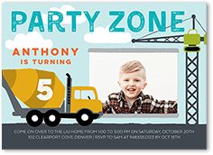 Landscape Square Custom Birthday Invitations | Party Invites | Shutterfly